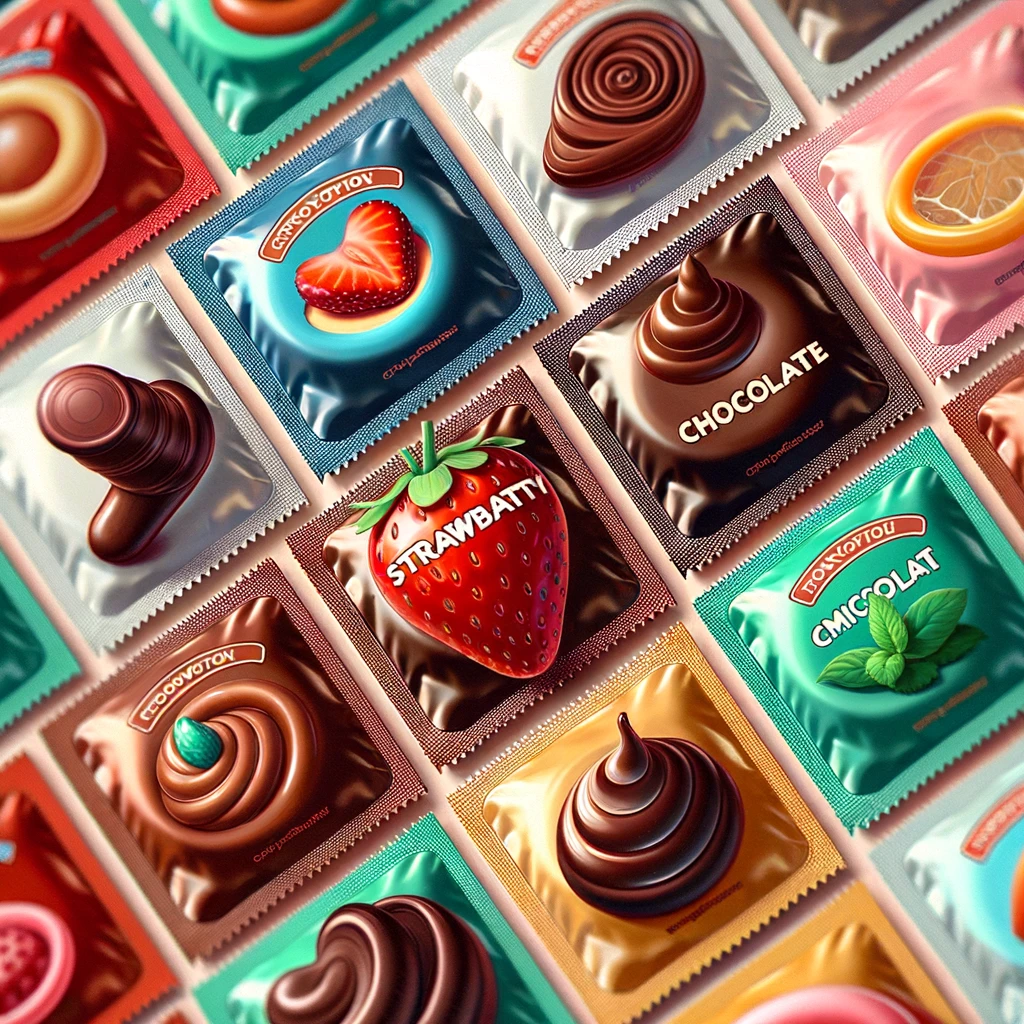 Flavored condoms by Notty Boy | Check out condoms flavors list
